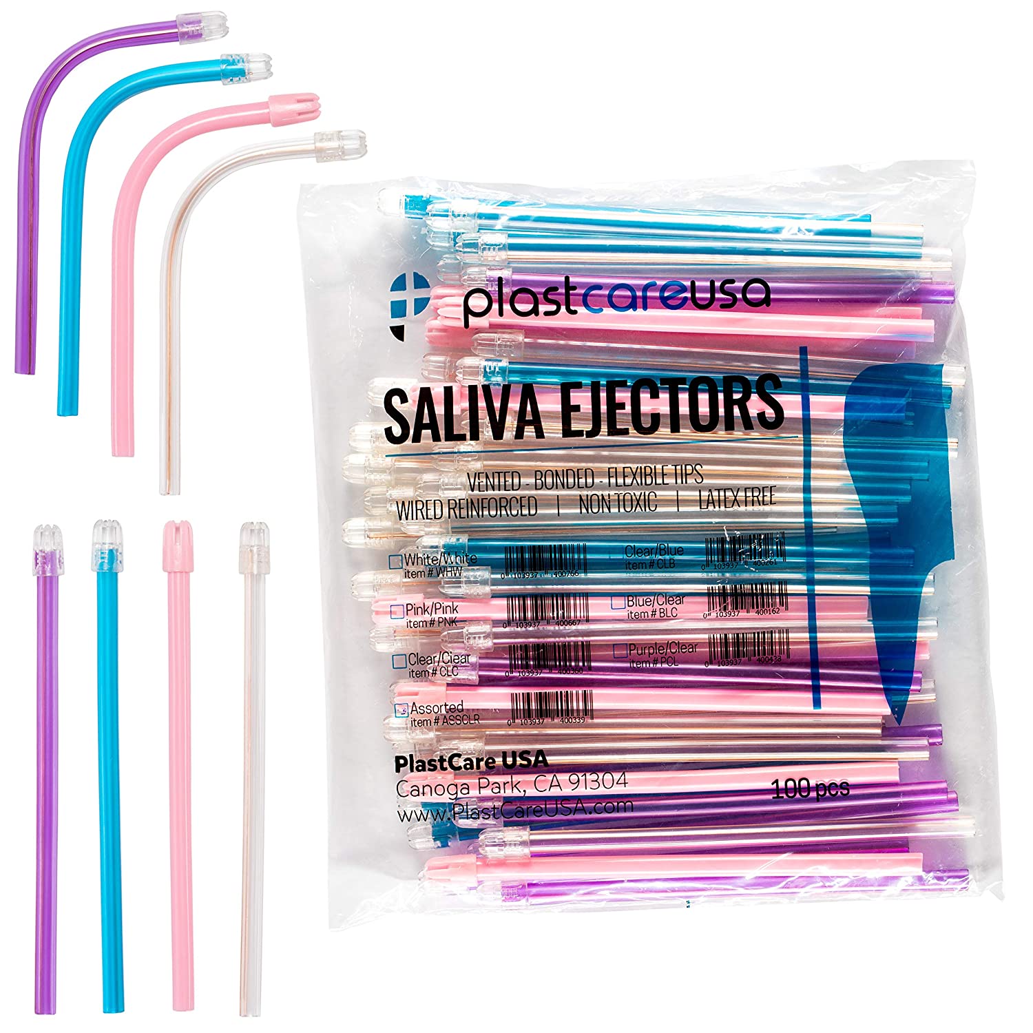 Saliva Ejectors – Pro Guard Healtht USA